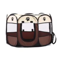 China 900g Foldable Puppy Playpen With Carrying Case Exercise Kennel Dogs Cats Indoor / Outdoor for sale