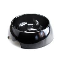 China Portable Puppy Dog Bowl Non Slip Pet Plastic Slow Eating Dog Bowl for sale