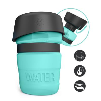 China Clamshell Design Leakproof Pet Dog Drinking Squeeze Water Bottle Portable for sale