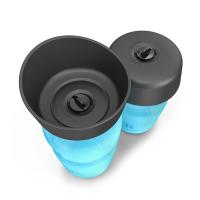 China Clamshell Design Leakproof Pet Dog Drinking Squeeze Water Bottle Portable for sale