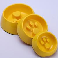 China Non Slip Slow Eating Cat Bowl Prevent Cat Food Splash Water Pet Slow feeder Puppy Bowl for sale
