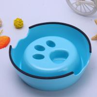 China Non Slip Slow Eating Cat Bowl Prevent Cat Food Splash Water Pet Slow feeder Puppy Bowl for sale