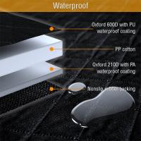 China Custom Luxury Oxford Cloth Waterproof Dog Car Seat Covers For Suv Hammock 1.4KG for sale