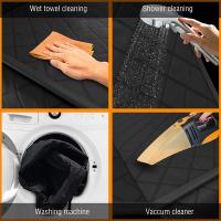 China Custom Luxury Oxford Cloth Waterproof Dog Car Seat Covers For Suv Hammock 1.4KG for sale