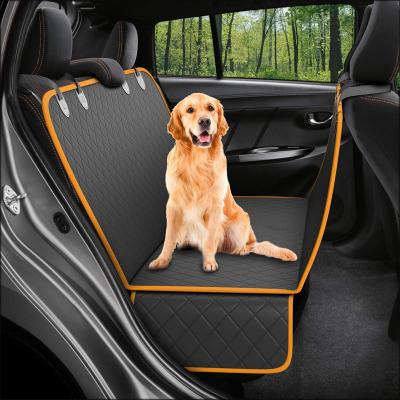 China Custom Luxury Oxford Cloth Waterproof Dog Car Seat Covers For Suv Hammock 1.4KG for sale