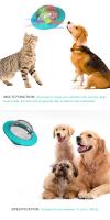 China Planet Dog Treat Dispenser Toy IQ Food Slow Feeder Ball Interactive  13.5*15 *12cm for sale