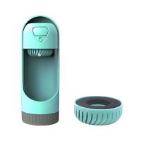 China Outdoor Portable Travel Water Bottle For Dogs PET Water Cup With Filter 236g for sale