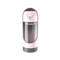 China Outdoor Portable Travel Water Bottle For Dogs PET Water Cup With Filter 236g for sale