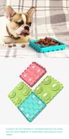 China 4 In 1 Silicone Fun Interactive Slow Pet Water And Food Dispenser Dog Food Bowl Lick Mat for sale