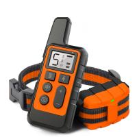 China Pet Treats 1000Feet Dog Care Training Collar Rechargeable Shock Collar For Large Dogs for sale