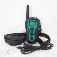 China Waterproof Rechargeable Pet Training Products Remote Control Electric Shock Collar For Dogs for sale