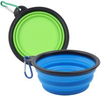 China TPE Foldable Travel Dog Collapsible Bowl Expandable For Pet Cat for sale
