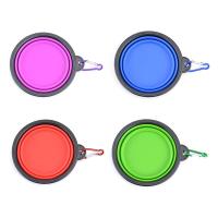 China 4 Pack TPE Collapsible Dog Travel Bowl Water Dish for sale