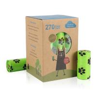 China Paws Print EPI Biodegradable Bags For Poop Ourdoor Walking Hiking Traveling for sale