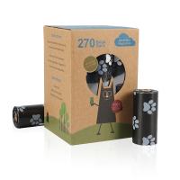 China Paws Print EPI Biodegradable Bags For Poop Ourdoor Walking Hiking Traveling for sale