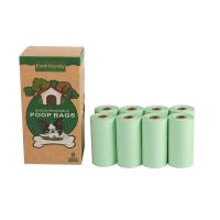 China CornStarch 15 Microns Compostable Doggy Bags for sale