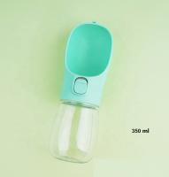China Travel Drink Carre Cup Leak Proof Dog Bowl Water Bottle For Outdoor BPA Free  350ML for sale