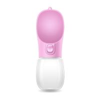 China Leak Proof PP Bowl Dogs Travel Water Bottle With 19oz for sale