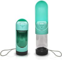 China Portable Foldable Dog Water Bottle With Filter Leak Proof Travel Water Bottle For Dogs for sale