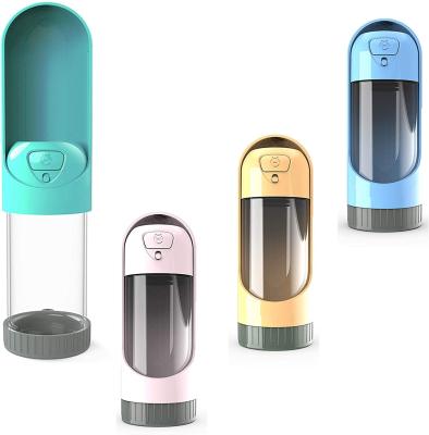 China Foldable Portable Water Dispenser For Dogs Pet H2O Bottles BPA Free 10 Oz 300ml for sale