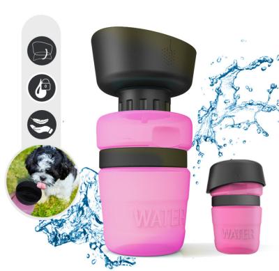 China Leak Proof Outside Portable Squeeze Dog Water Bottle for sale