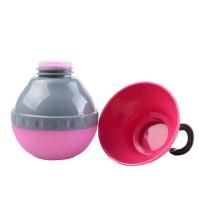 China ABS And Silicone Dog Water Bottle Foldable And Portable For Food And Water for sale