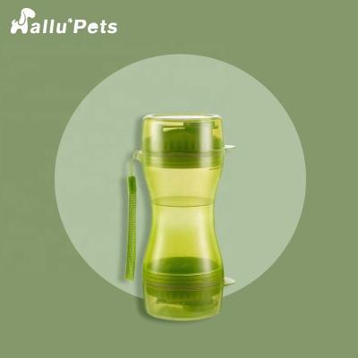 China 2 In 1 Pets Food Container Factory With Pop Bag Dispenser for sale
