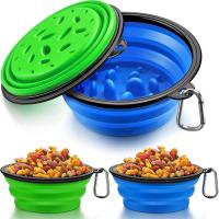 China Slow Eat Dog Food Bowl Slow Feeding Interactive Bloat Stop Dog Bowls For Fun for sale