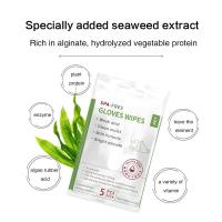 China Eye Ear Teeth Fingers Pet Disposable Non Woven Gloves Convenient Cleaning Wipes for sale