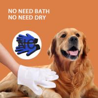 China Outdoor Cleaning Bacteria Dirt Dry Touching Pet Gloves Disposable Dog Cat No Washing for sale