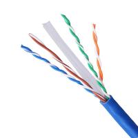 China Cat6 UTP Network Cable 23AWG 550MHz 1000FT PVC CM Rated for High Speed Data Transmission for sale