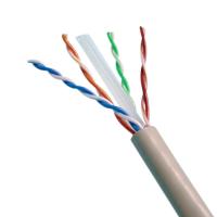 China Grey PVC CAT6 UTP Ethernet Cable 1000ft 23AWG 1Gbps 250MHz High Speed Network Cable for sale