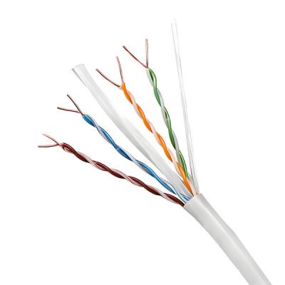 China CMR PVC 23AWG Outdoor UTP CAT6 Network Cable 1000FT - 250MHz Bandwidth 6.0mm Diameter for sale