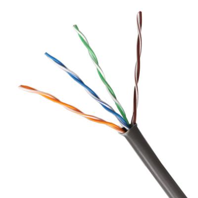 China CMX UTP CAT5E Plenum Cable 1000ft 24 AWG 100MHz PVC Networking Ethernet Wire for sale