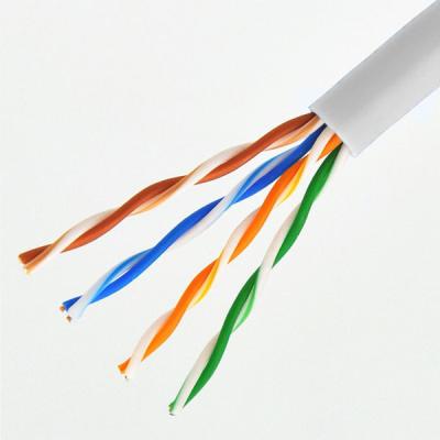 China LSZH 24AWG Cat5e UTP Network Cable 1000FT - Solid Bare Copper, 100MHz Bandwidth, 100Mbps Transmission for sale