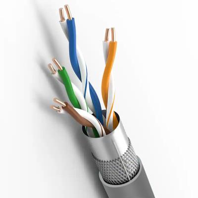 China 1000FT Cat5e SFTP LSZH Ethernet Cable 24AWG 100MHz Gray - 305 Meter Bulk Spool for sale