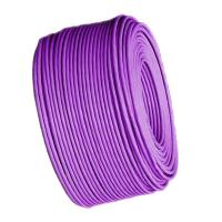 China CAT5E SFTP Network Cable 1000FT 24AWG 100MHz with Purple LSZH Jacket for High-Speed Data Transmission for sale