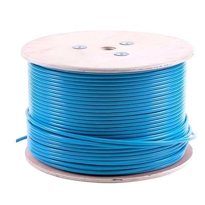 China Cat5e SFTP 24AWG Network Cable 1000FT 350MHz Solid Copper with Dual Shielding for Industrial Ethernet for sale