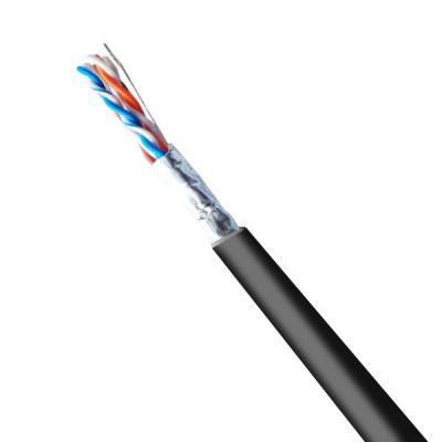 China Cat6 FTP 23AWG Outdoor Network Cable 305m 550MHz with PE Jacket for 10Gbps Ethernet for sale