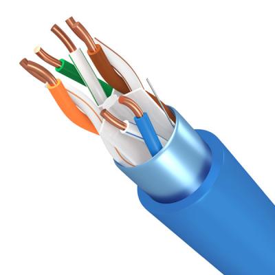China Cat6 FTP 23AWG Bare Copper LSZH Jacket Networking Cable 305m 10Gbps Ethernet Cable for sale