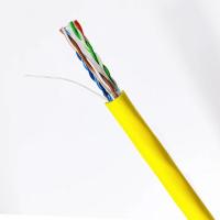 China CAT6A UTP Ethernet Cable 23AWG 500MHz 305m PVC CMP-LP 0.5A for 10Gbps Network Transfer for sale