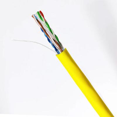 China CAT6A UTP Ethernet Cable 23AWG 500MHz 305m PVC CMP-LP 0.5A for 10Gbps Network Transfer for sale