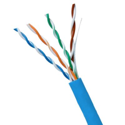China CAT6A UTP 23AWG Solid Copper LSZH Network Cable 1000FT 10Gbps 500MHz CPR B2ca Rated for sale