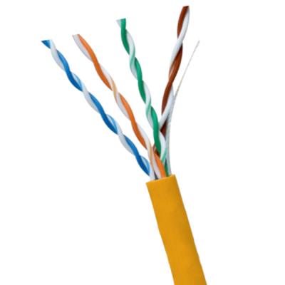 China CAT6A UTP 23AWG 500MHz LSZH Network Cable 1000FT for 10Gbps Data Transmission for sale
