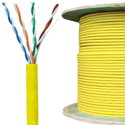 China LSZH UTP CAT6A Ethernet Cable 23AWG 500MHz 1000Ft - AXT Passed CPR B2ca Certified for sale