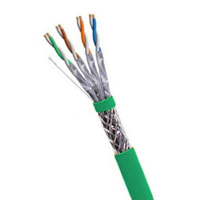 China CAT7 SFTP 23AWG LSZH Ethernet Cable 1000ft for 10Gbps 600MHz Data Transmission for sale
