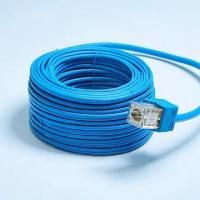 China Blue Cat5e FUTP 24AWG 1000ft High Speed Network Cable for Shielded Ethernet Cable for sale