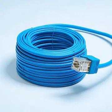 China Blue Cat5e FUTP 24AWG 1000ft High Speed Network Cable for Shielded Ethernet Cable for sale