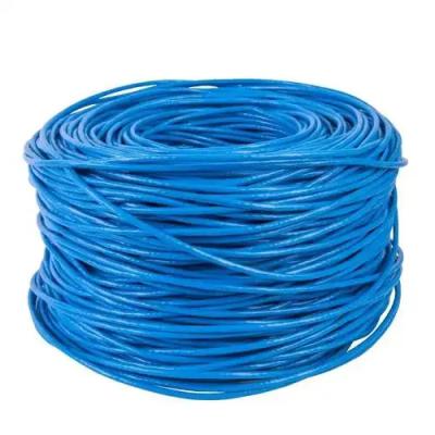 China Cat6 FTP Shielded Ethernet Cable 24AWG Pure Copper 550MHz 1Gbps Network Cable PVC Jacket for sale