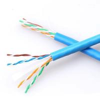 China 1000ft CAT6A Ethernet Cable 23AWG Solid Copper 10Gbps 500MHz UTP Bulk Network Cable for sale